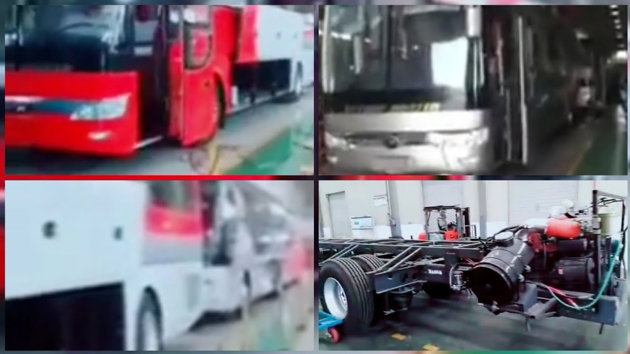 Yutong Master Manufacturing Industry - YouTube