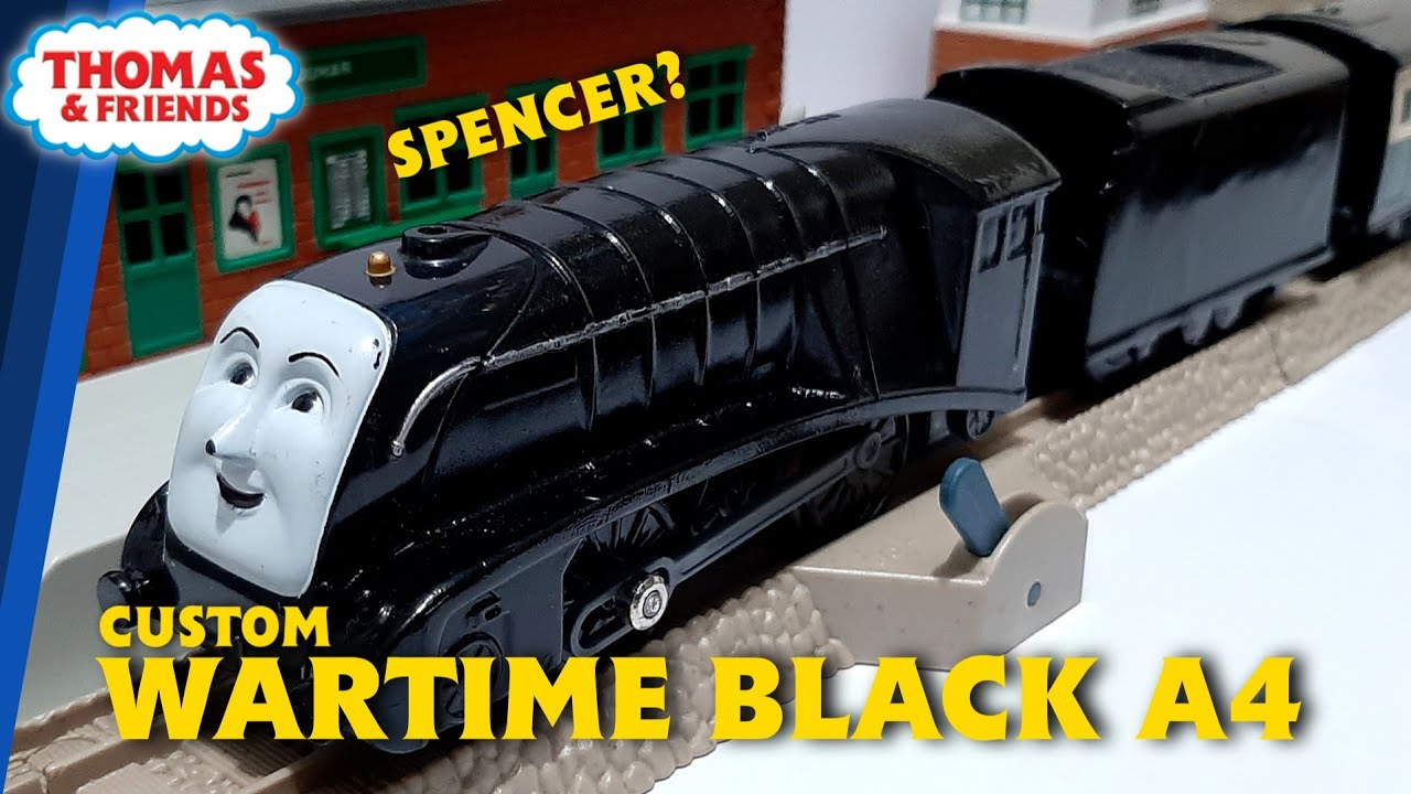 Custom Spencer Wartime Black Trackmaster Thomas und Seinde Freunde ...