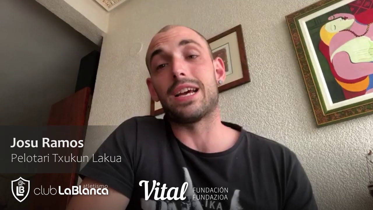 Josu Ramos, pelotari Txukun Lakua, se une a la campaña #ComercioVGSiempre - YouTube
