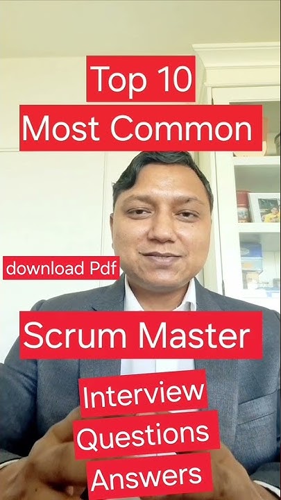 [TOP 10 Most Asked ] scrum master interview question I scrum master interview questions and ...