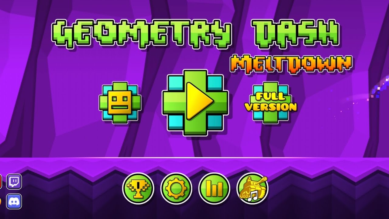 Part 2 of geometry dash meltdown one last level to go! - YouTube