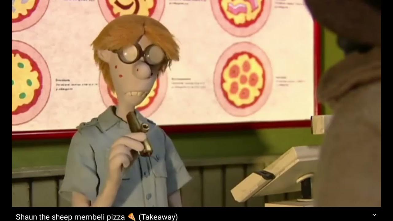 Shaun The Sheep Take Away Pizza 🍕 Speed Up Slow - YouTube