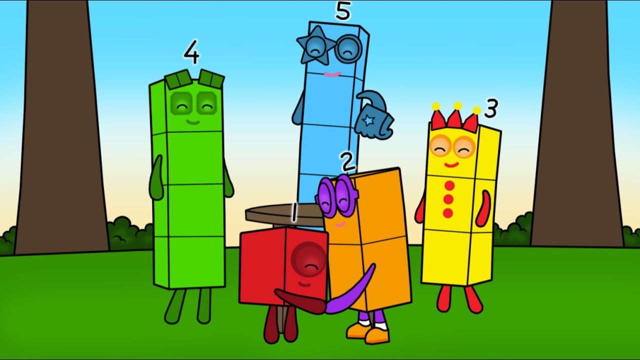 Finally they became friends again, NB 1 and NB 2 - Numberblocks fanmade ...