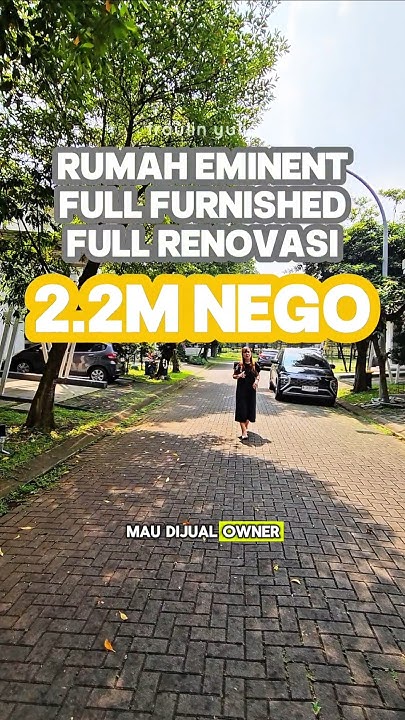 JUAL CEPAT cluster Eminent BSD nih bestie, Lt. 84m2 (7×12), Lb ±100m2, 3KT 2.2M nepis yaaa ...