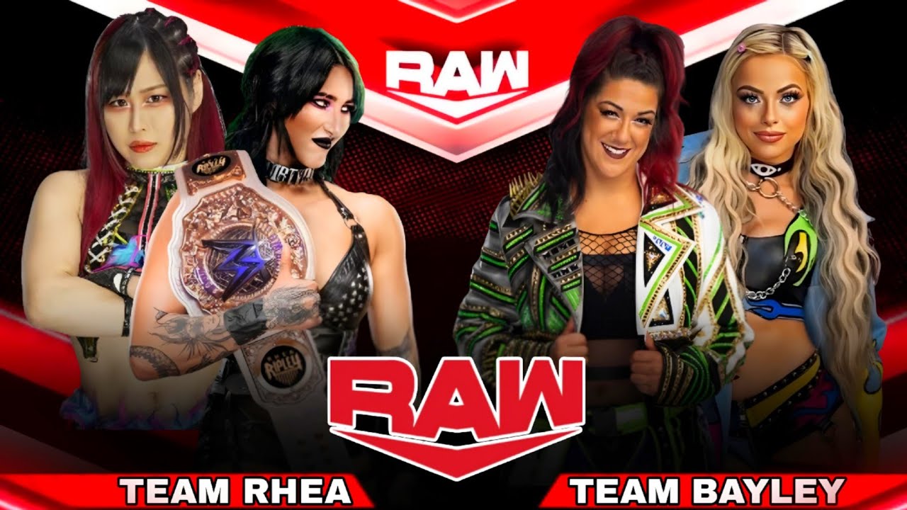 Rhea Ripley & Iyo Sky vs Bayley & Liv Morgan Full Match WWE Raw ...