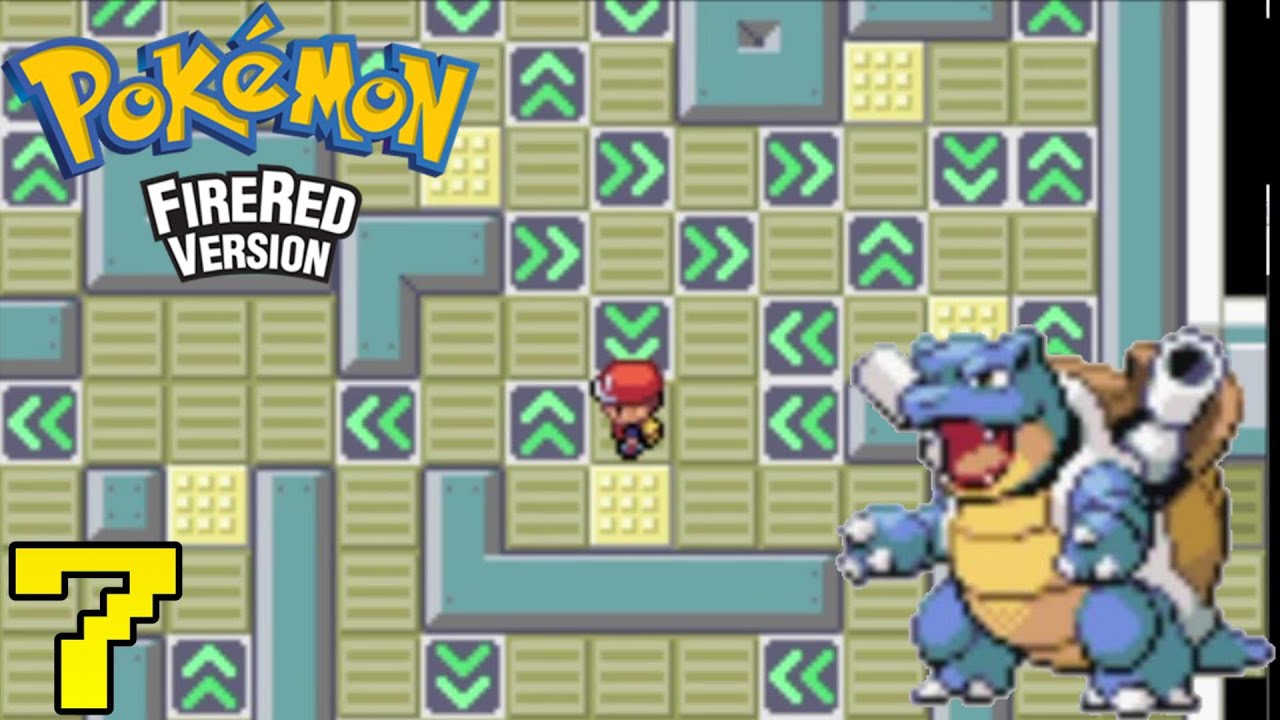 Pokémon FireRed [7] - Rocket Hideout & Pokemon Tower - YouTube