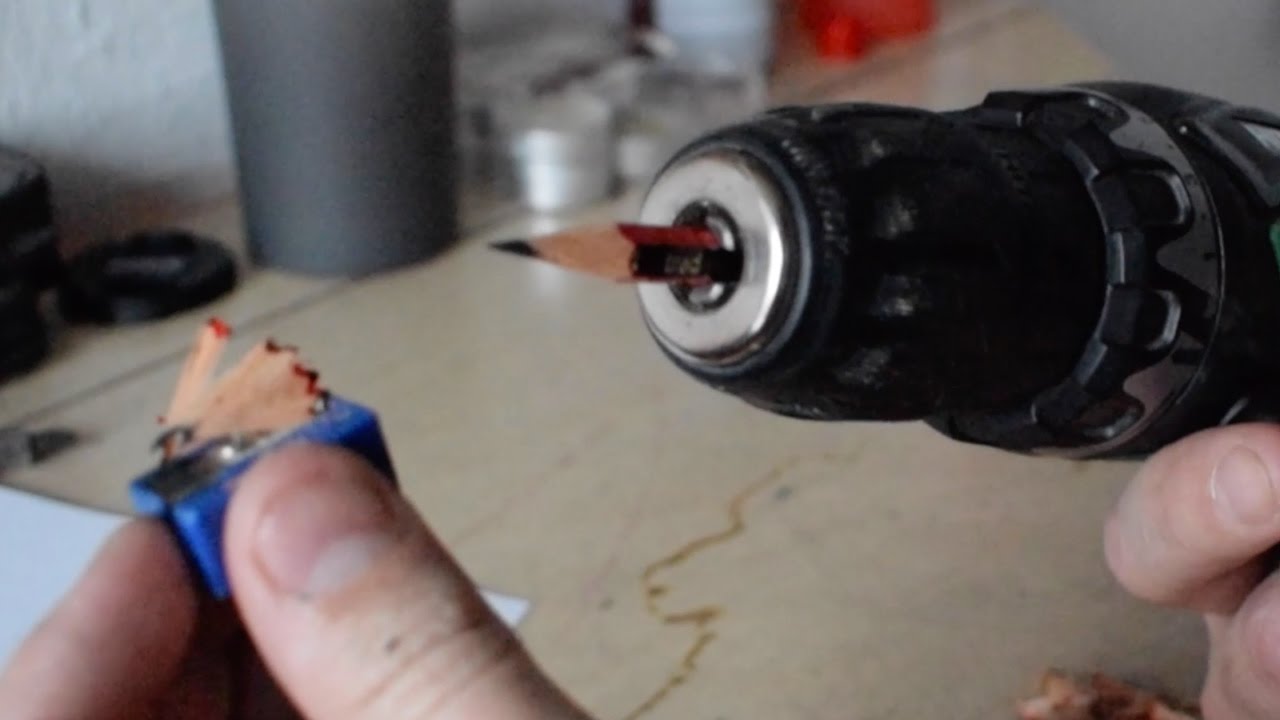 POTLOOD SLIJPEN MET BOORMACHINE - YouTube