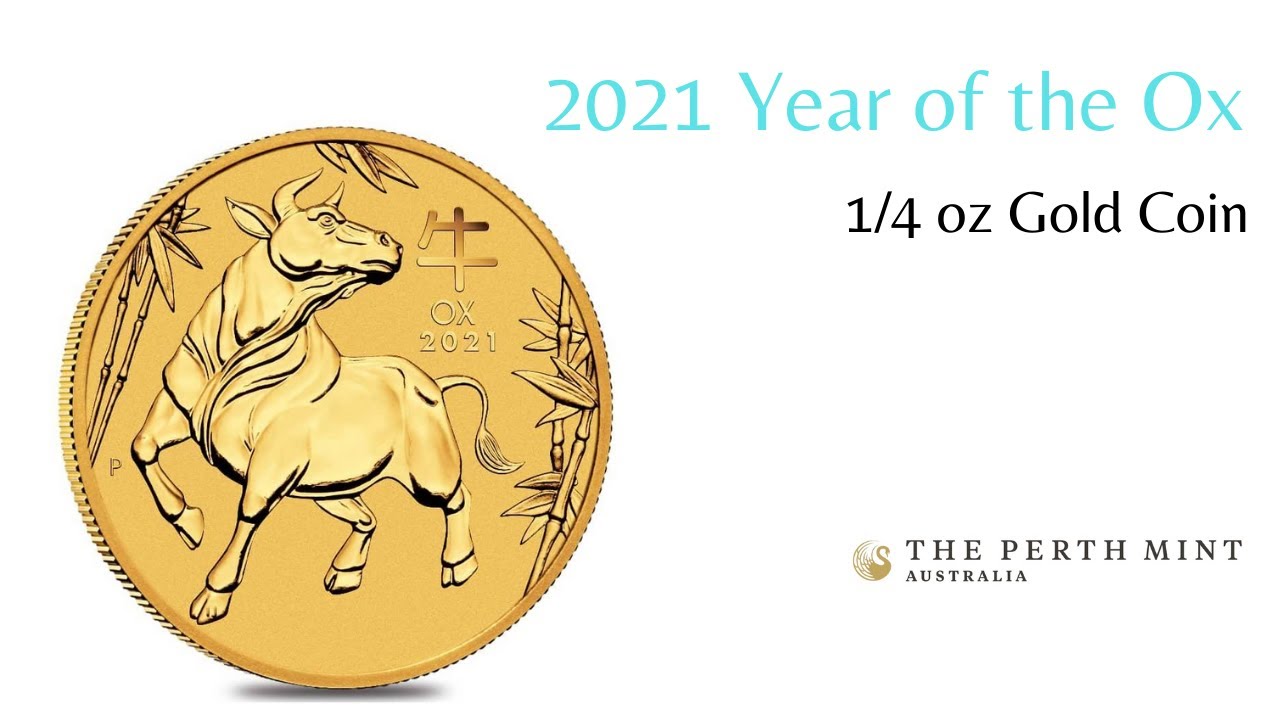 2021 1/4oz Year of the Ox Perth Mint | Lunar Series iii | review - YouTube