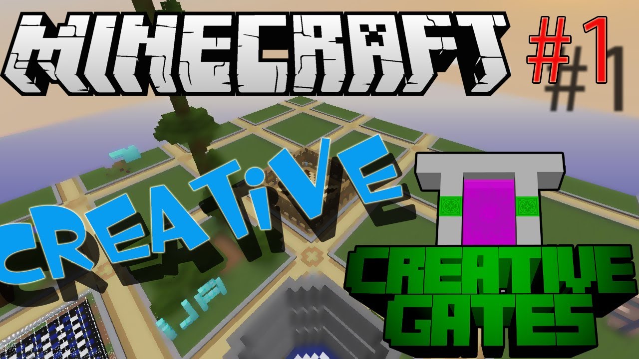Minecraft EP#1 (Creative on Ali-A's Server) w/Charlie - YouTube