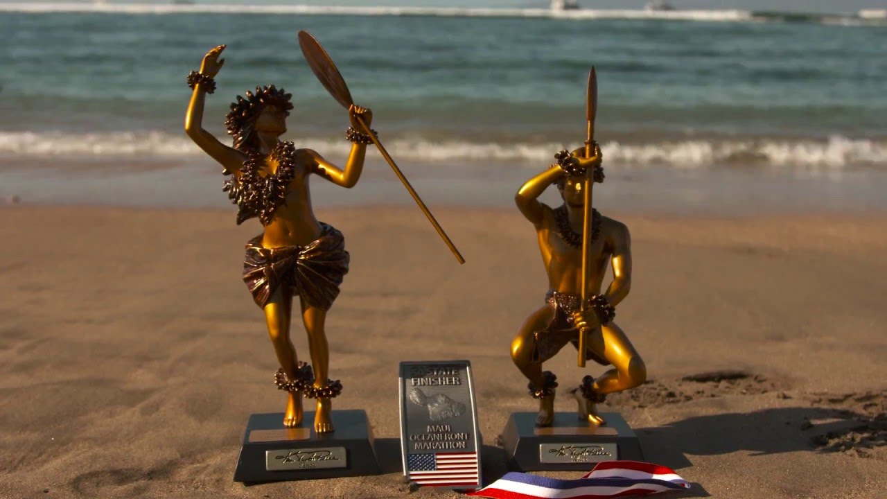 Maui Oceanfront Marathon - A Run For Everyone - YouTube