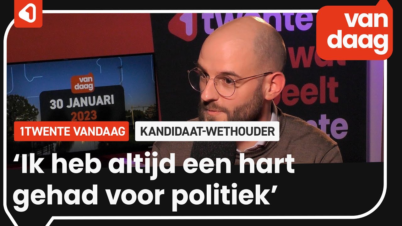 Enschede krijgt een nieuwe wethouder: Harmjan Vedder - YouTube