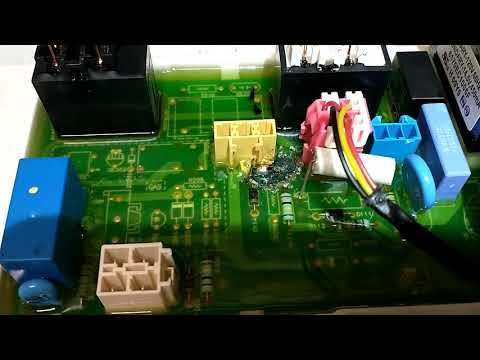 How to FIX (yes FIX!!) dead LG Dryer Control Panel - Soldering Required ...