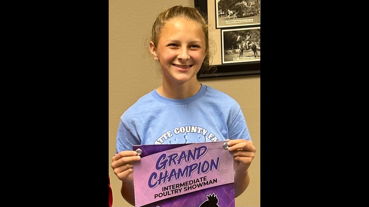 4-H Poultry Showmanship Buff Duck - YouTube