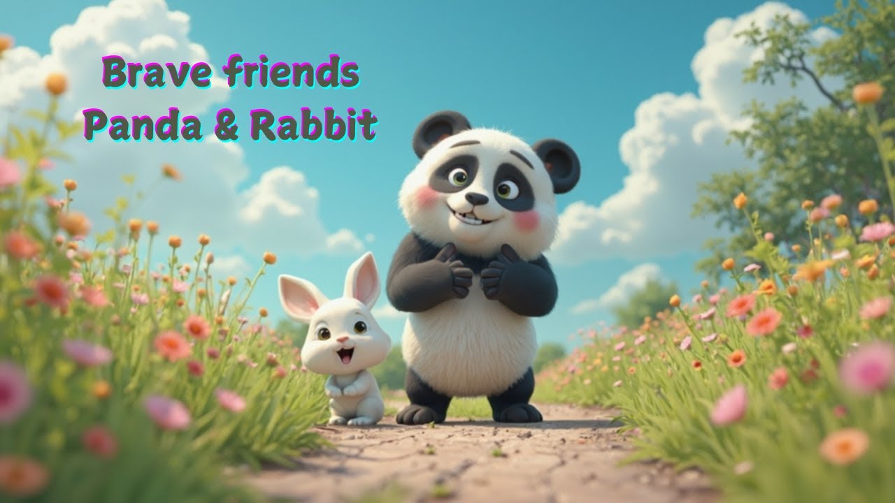 "The Power of True Friendship! 🐰🐼 | Inspiring Bunny & Panda Story ...