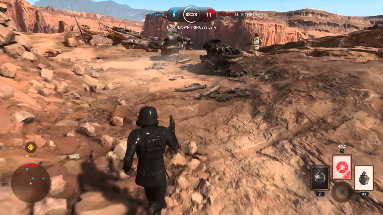 Epic win at the buzzer - HERO HUNT - STAR WARS Battlefront - YouTube