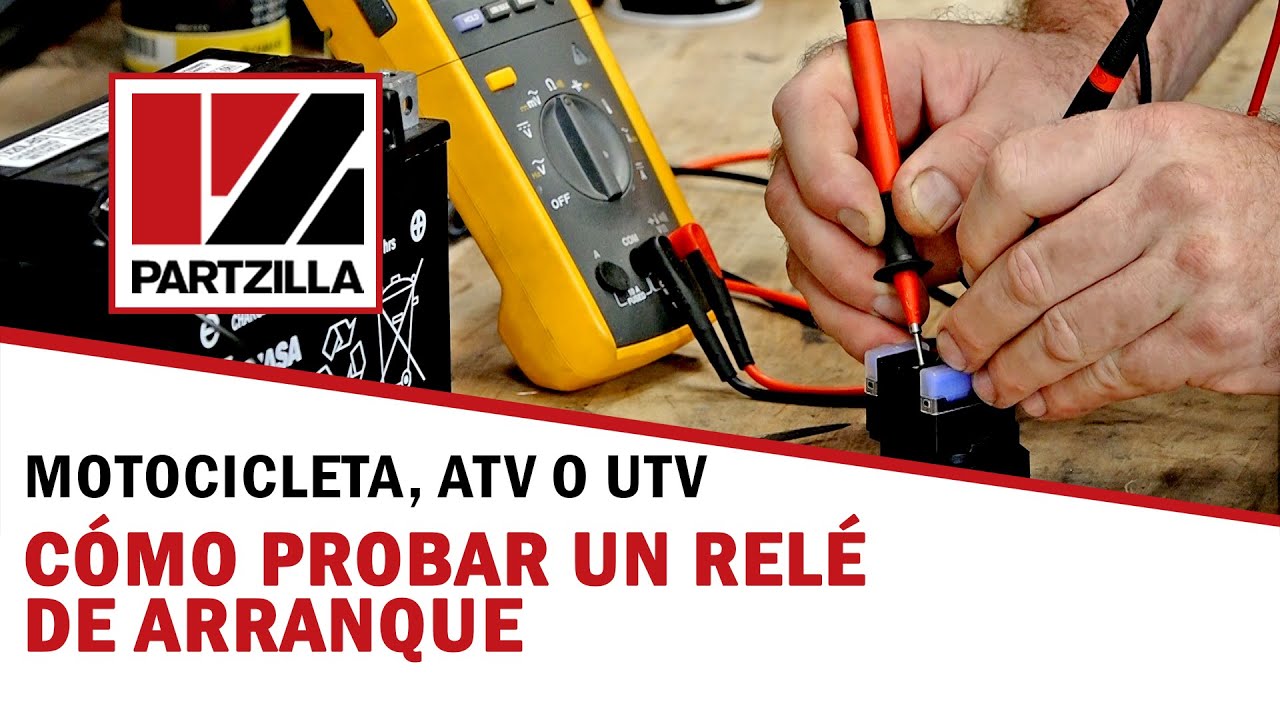 Cómo probar un relé de arranque de una motocicleta, ATV, o vehículo ...