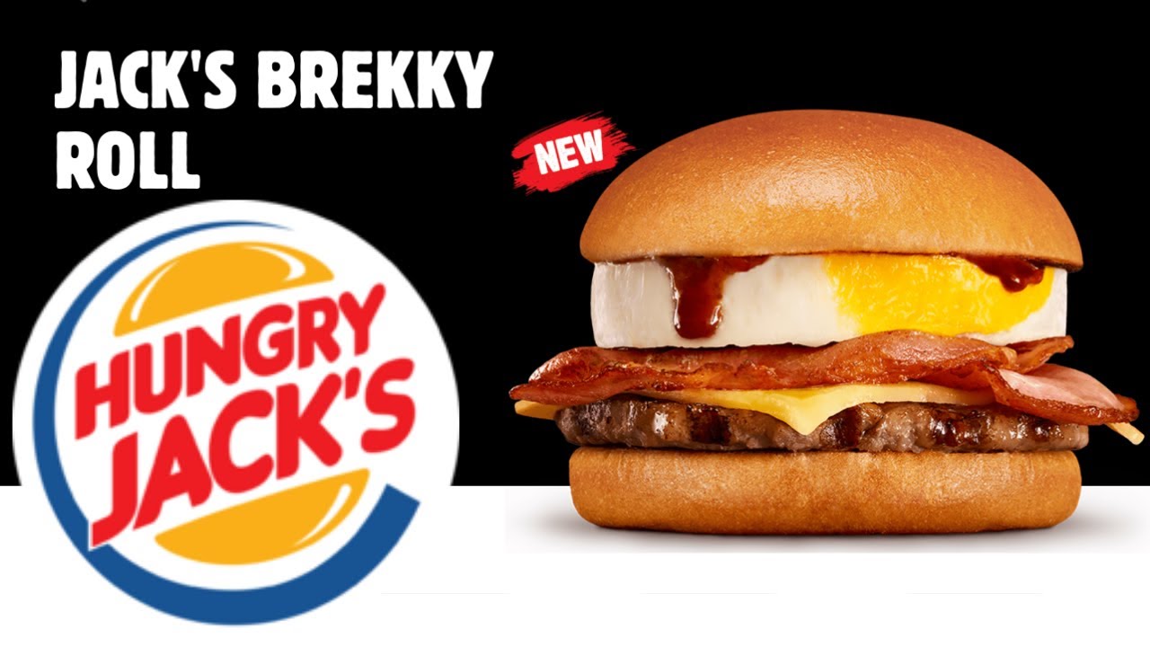 Checkout Basket Hungry Jack's Jack's Brekky Roll - YouTube