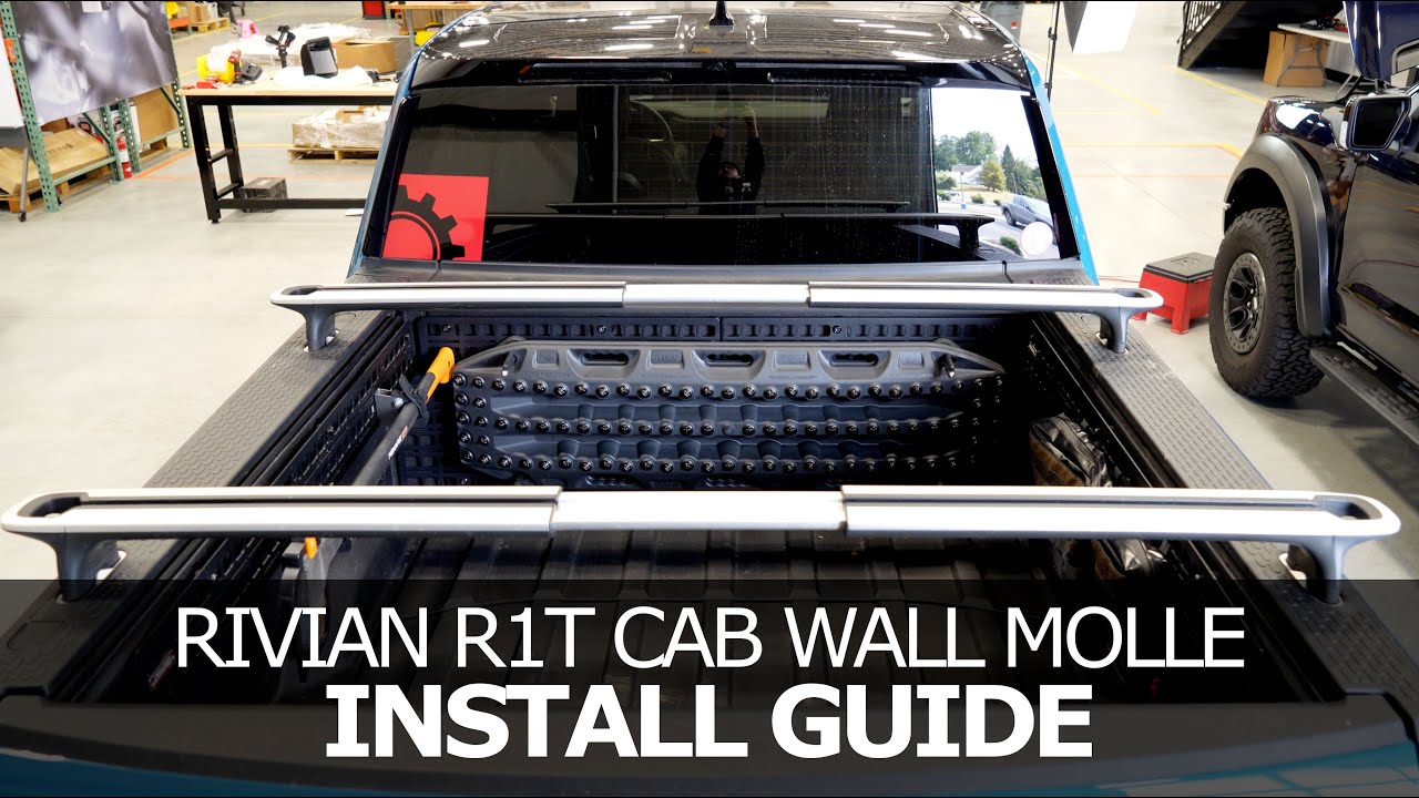 Rivian R1T Cab Wall MOLLE Install Guide - YouTube