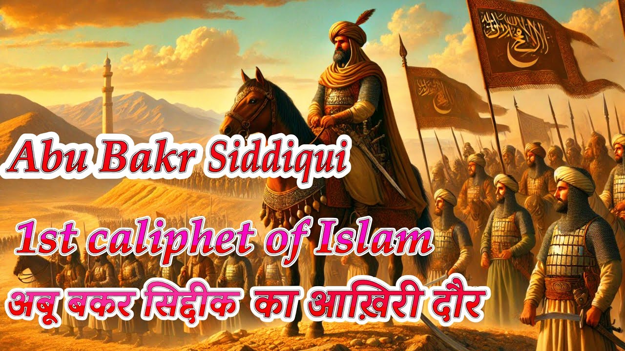 END OF ABU BAKR SIDDIQUI | THE FIRST CALIPHET OF ISLAM | DOCUMENTARY ...