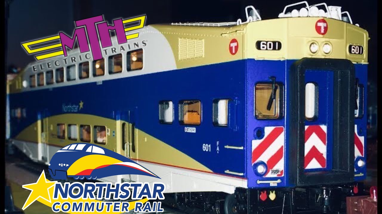Review: MTH Metro Transit NorthStar Bombardier Passenger set - YouTube