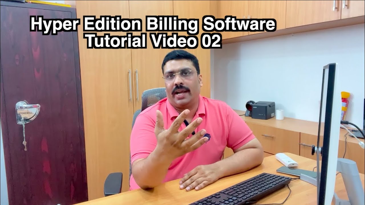 Tutorial Video 02 Raintech Hyper Edition Software Billing Software ...