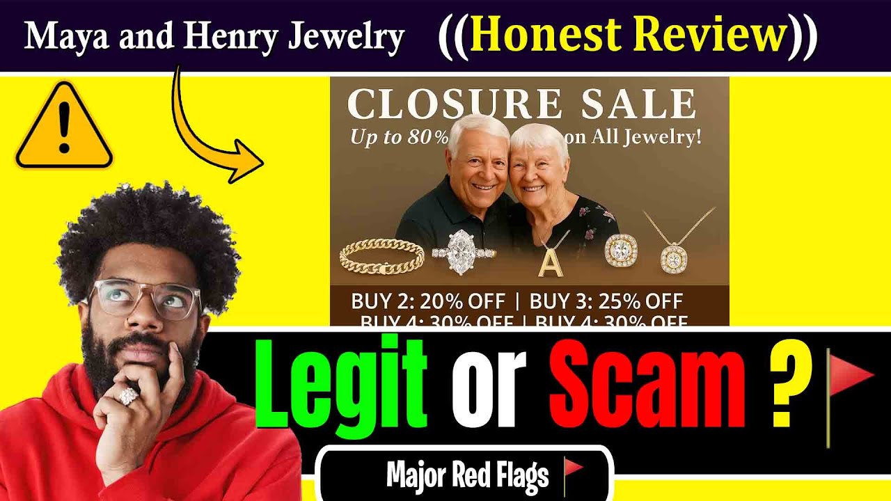 Maya and Henry Jewelry Review | Legit or Scam? Red Flags Shouldn’t ...
