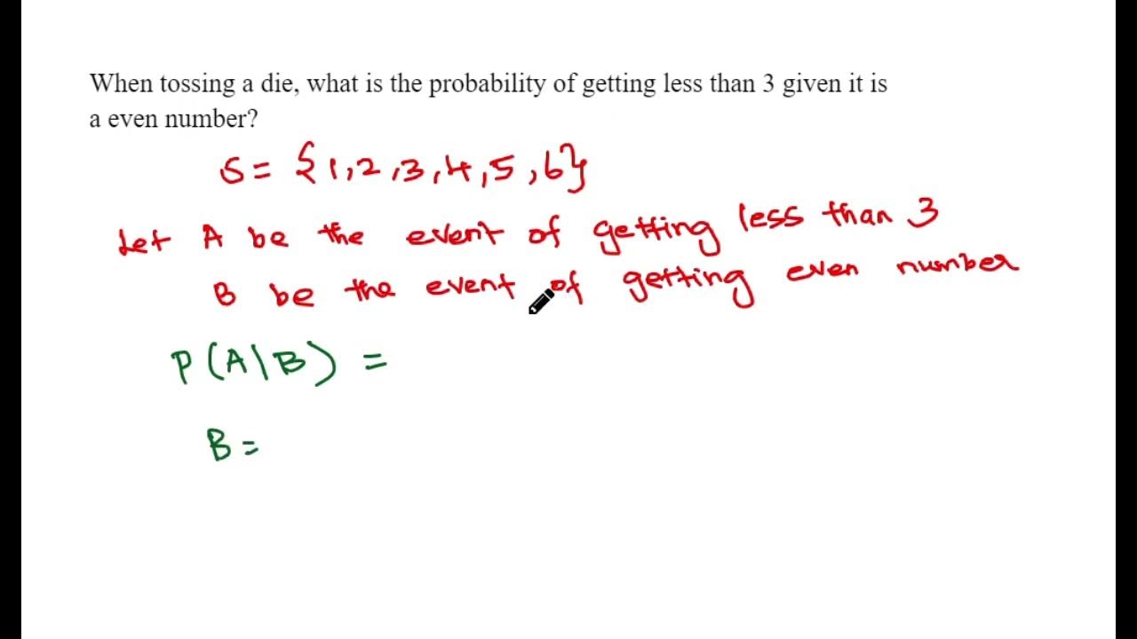Conditional probability - YouTube