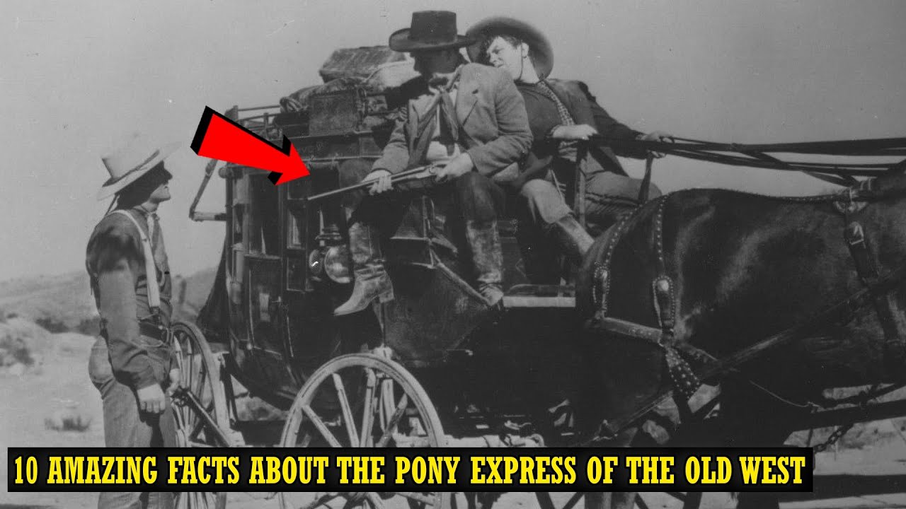 10 Amazing Facts About The Pony Express Of The Old West - YouTube