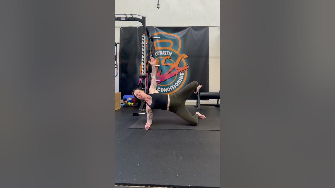 Modified Side Plank Hold - YouTube