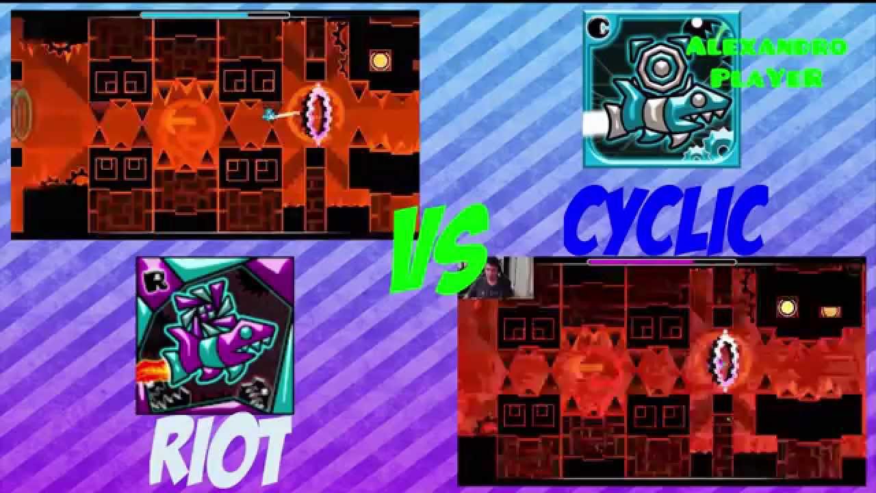 Riot VS Cyclic ¿SERIA LO MAS IMPACTANTE DE GEOMETRY DASH? [Subtitled ...
