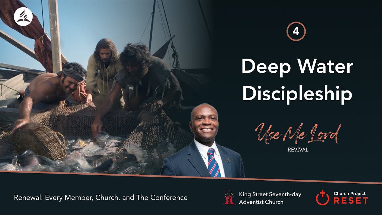 Deep Water Discipleship - Use Me Lord - Pastor Anthony Hall - January ...