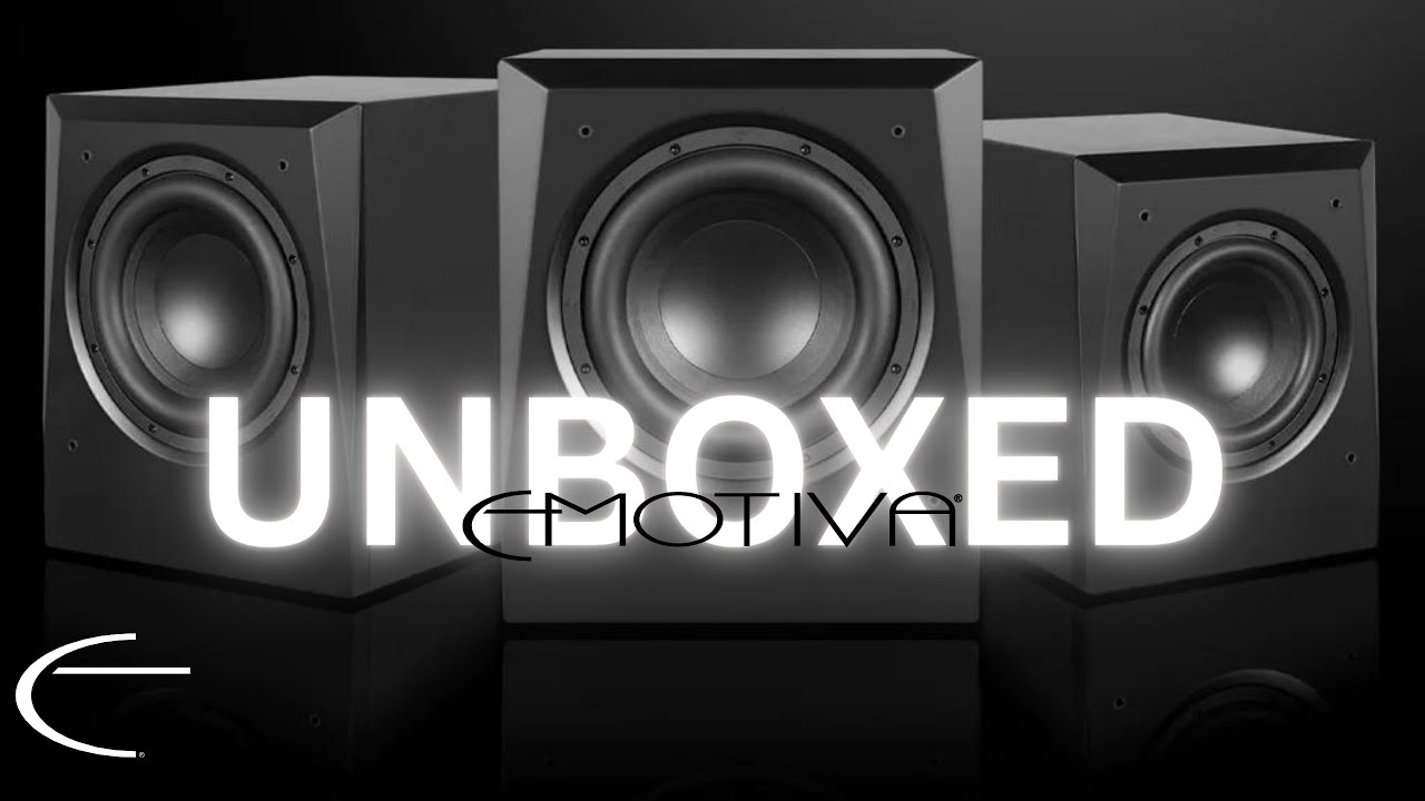 NEW EMOTIVA XS8 | XS12 SUBWOOFER UNBOXING | UNBOXED EP4 - YouTube