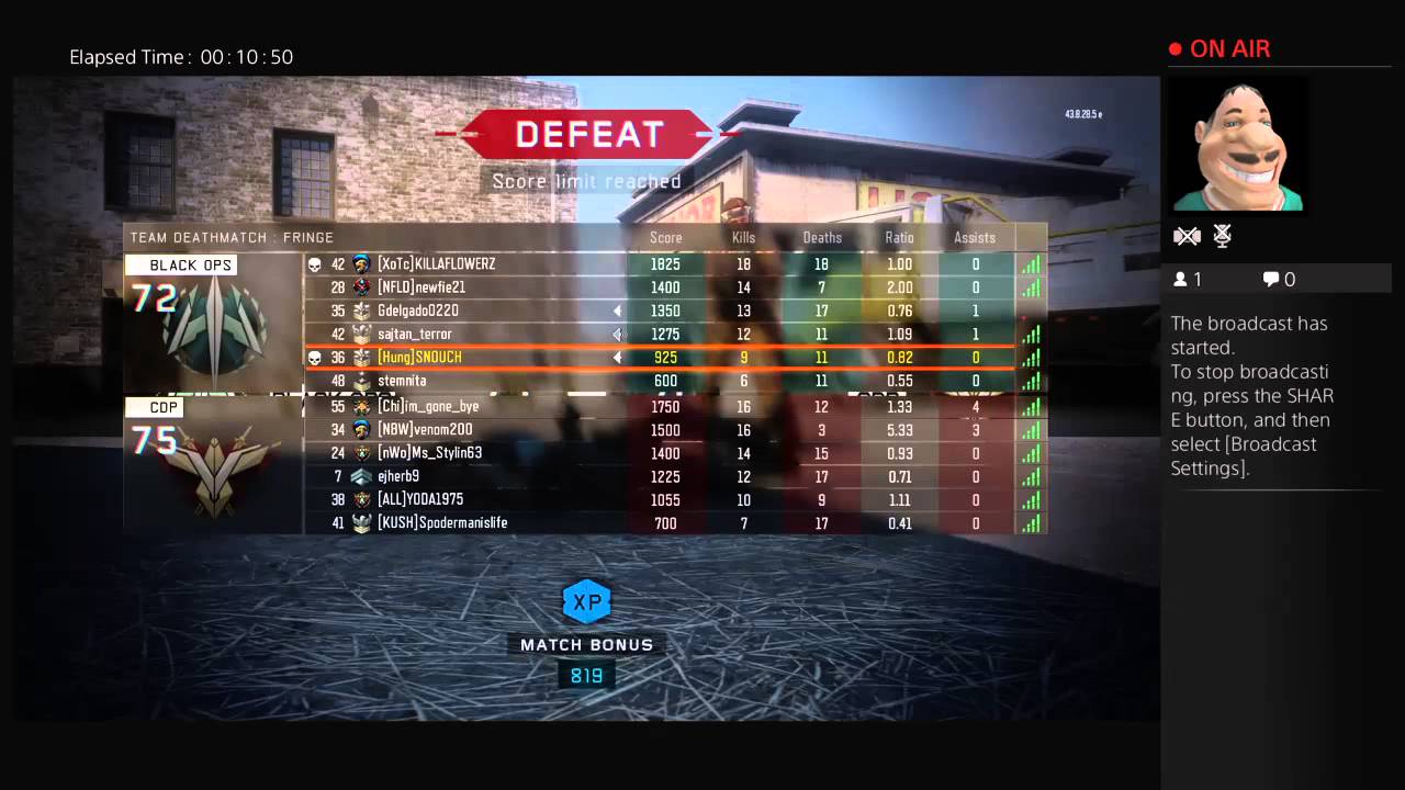 SNOUCH's Live PS4 Broadcast - YouTube