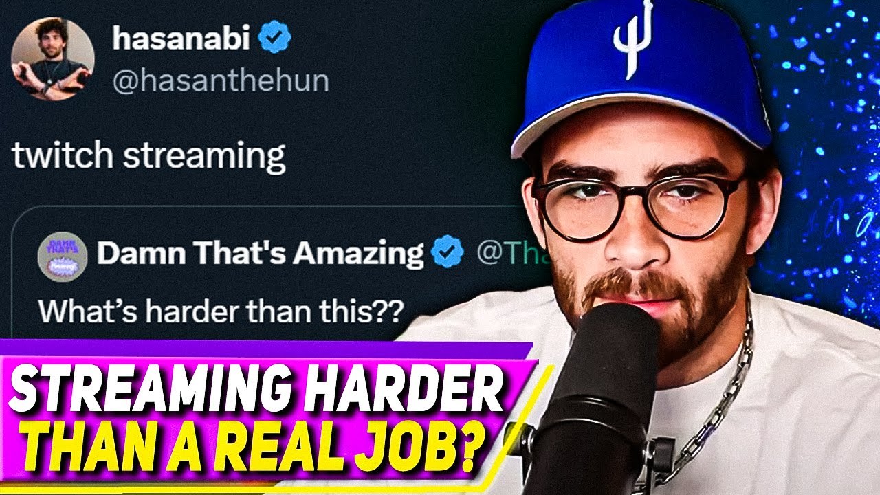 Hasan Pisses Off The Internet: Streaming vs. Real Job Debate - YouTube