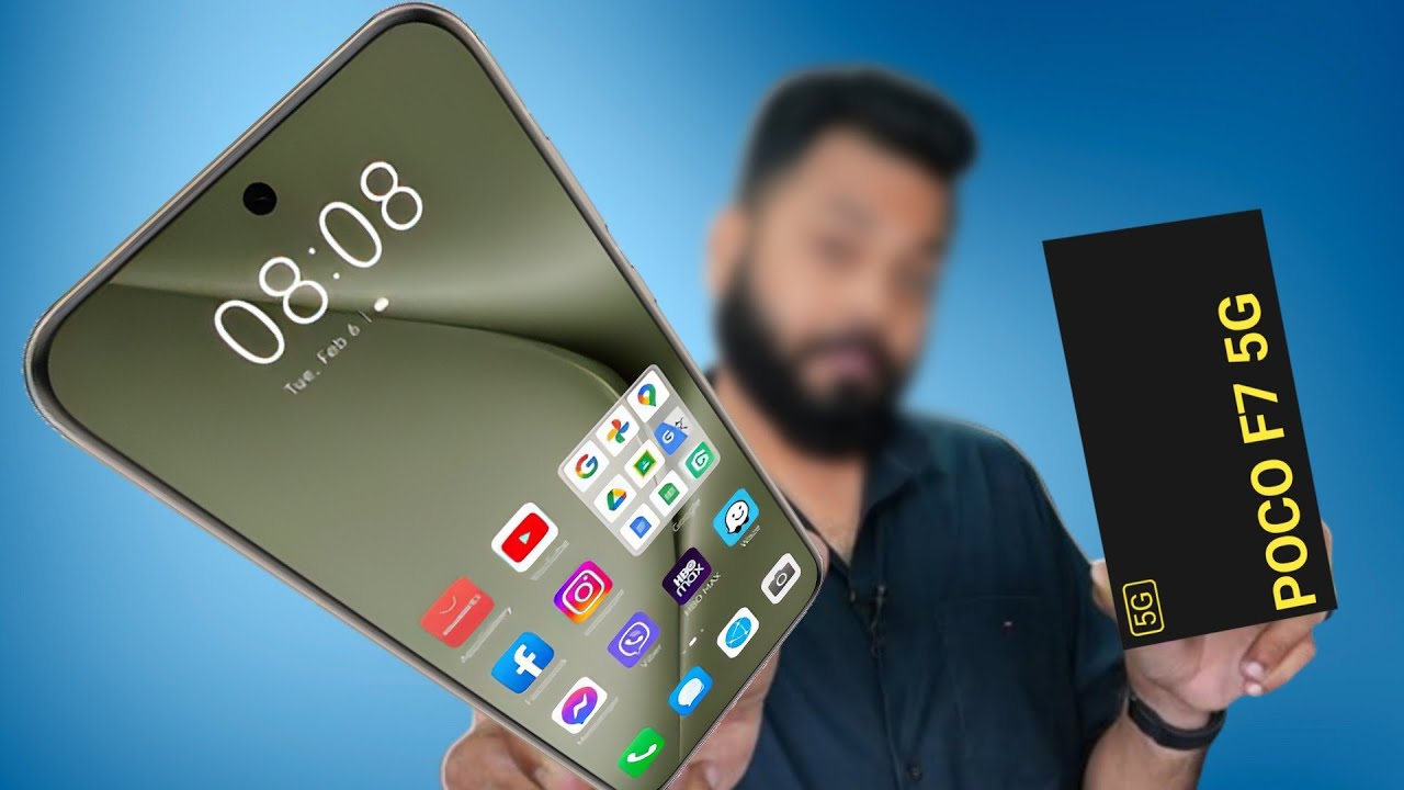 Poco F7 5G Unboxing, review & quick look - YouTube