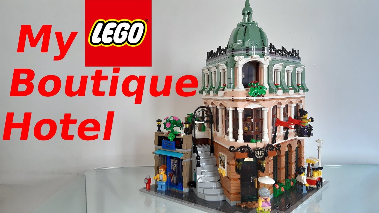 LEGO Boutique Hotel (set 10297). - YouTube