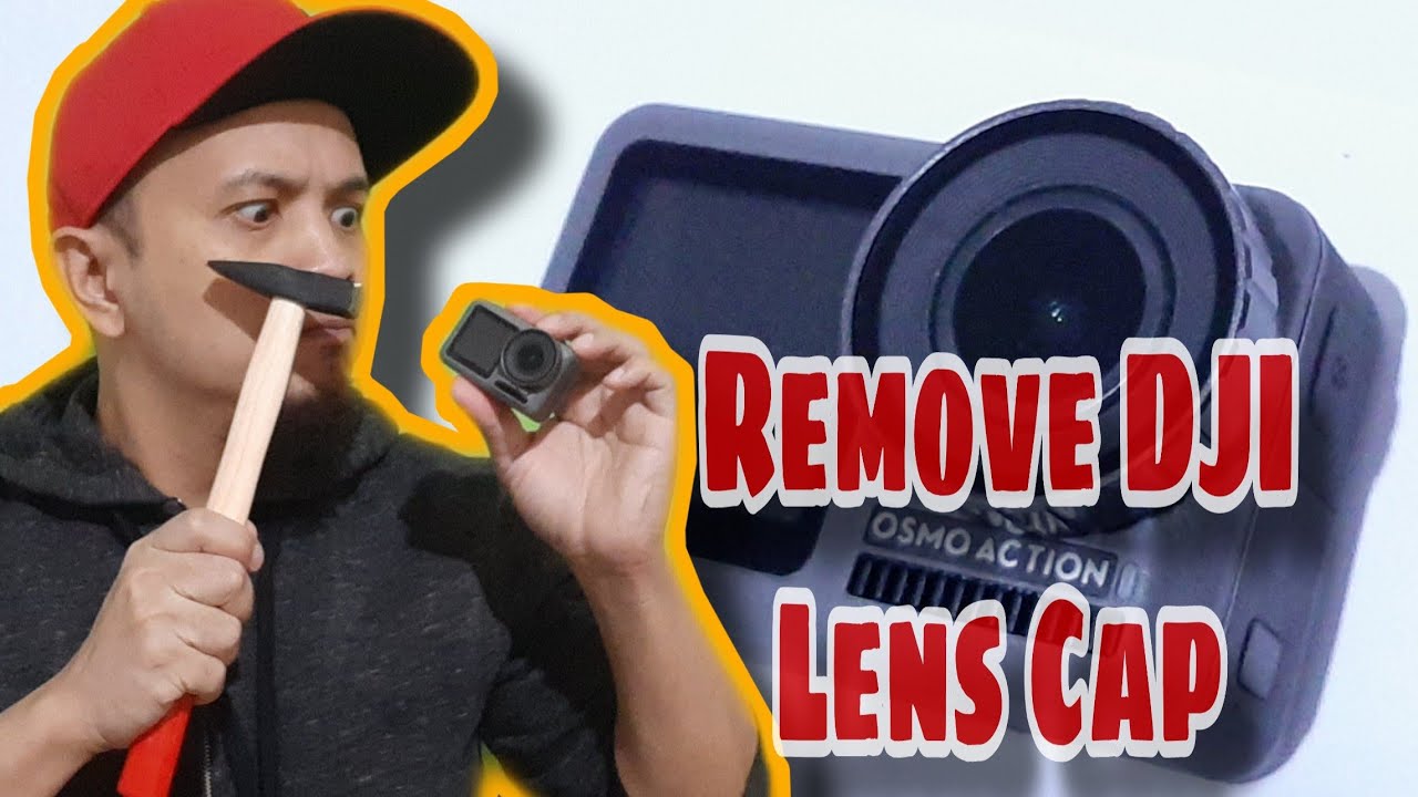 DJI Osmo Action Lens Cap Removal - YouTube