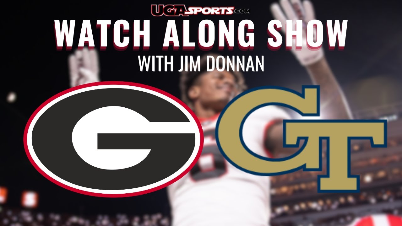 UGASports Watch Along Show with Jim Donnan: Georgia vs. Georgia Tech ...