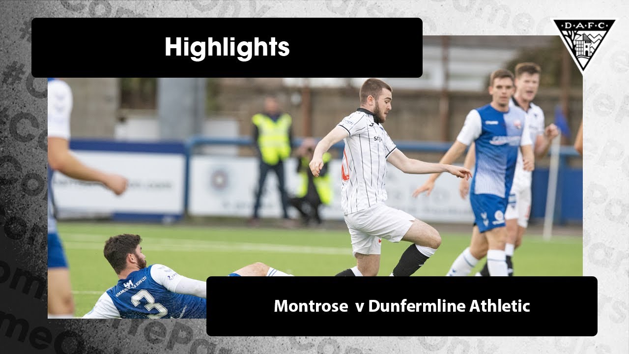 Highlights | 22/10/2022 | vs Montrose - YouTube