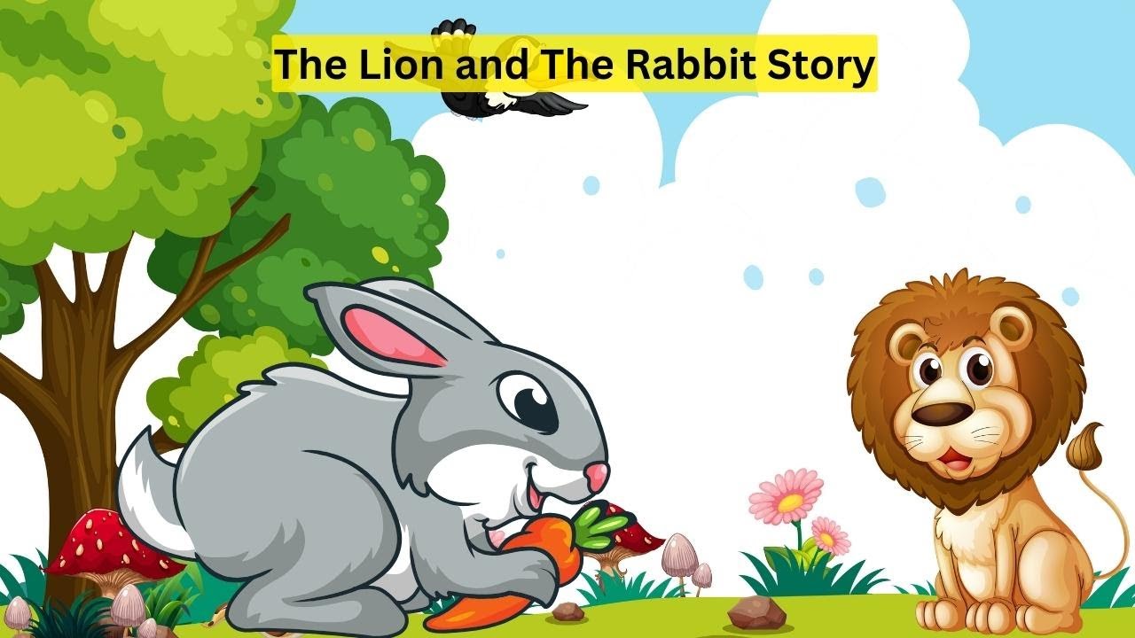 The Lion and The Rabbit Story | The Hare And The Lion Story | Lion and ...