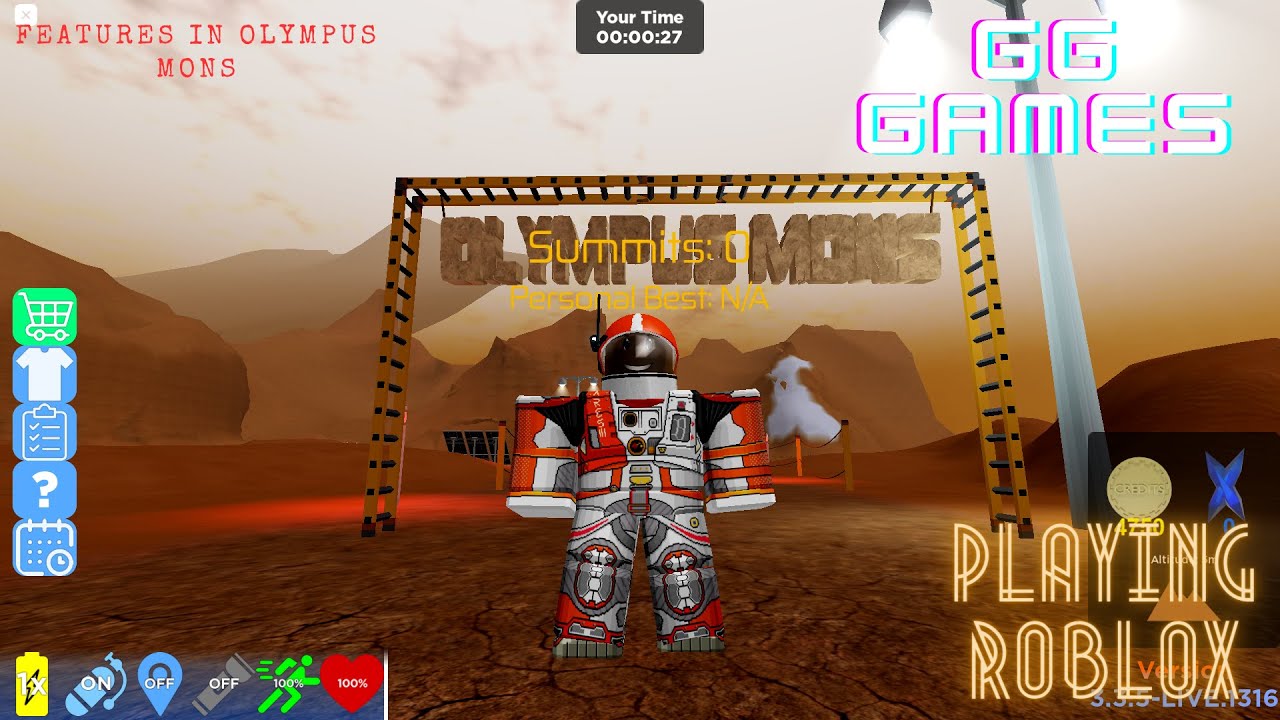 Features in Olympus Mons (Roblox) - YouTube