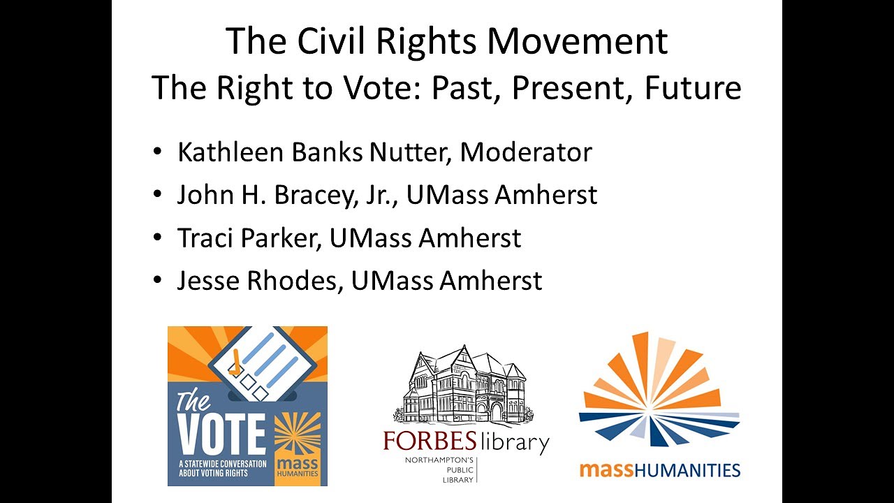 The Civil Rights Movement -- The Right to Vote: Past, Present, Future ...
