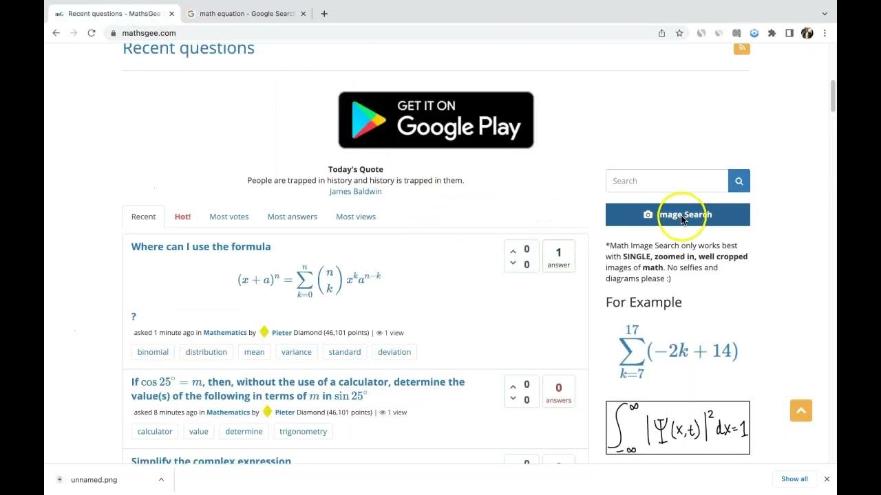 Instantly Convert Image to Latex Code on MathsGee - YouTube