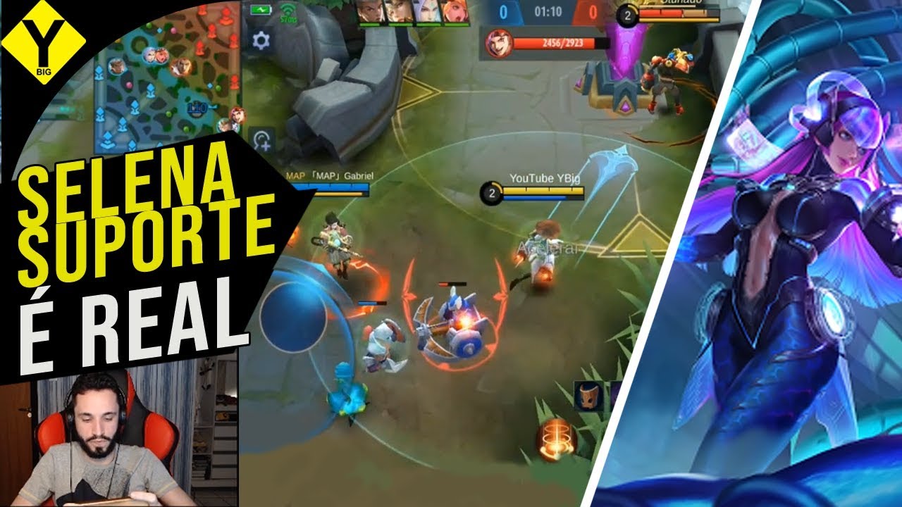CRIEI O NOVO META! SELENA SUPORTE - YouTube