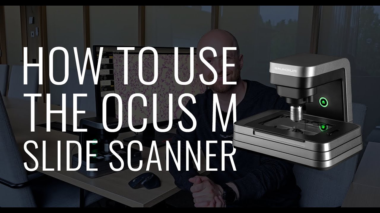 Grundium Ocus M series slide scanner demo - YouTube