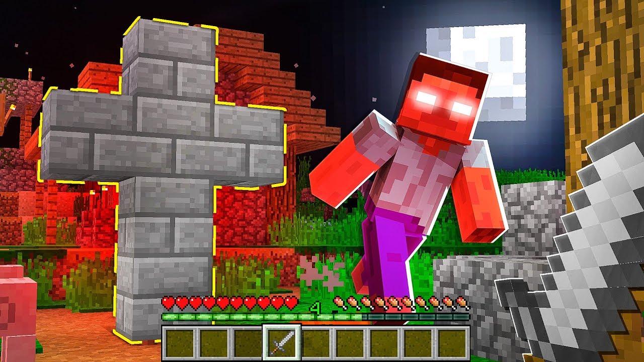 *MUY PELIGROSO* 🚫 ¿¡CONSIGO DERROTAR A HEROBRINE A LAS 3 AM EN ...