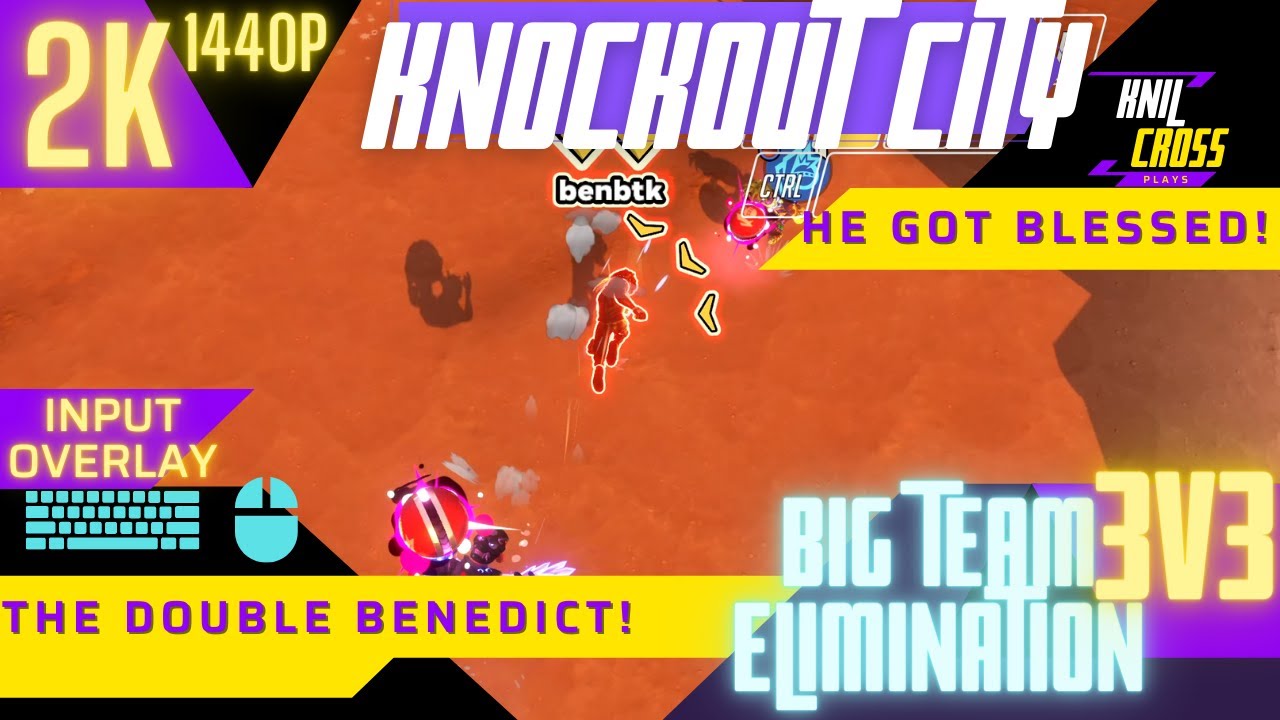 Knockout City 2K! The Double benedict! - YouTube