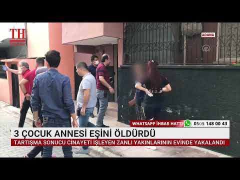 3 ÇOCUK ANNESİ EŞİNİ ÖLDÜRDÜ