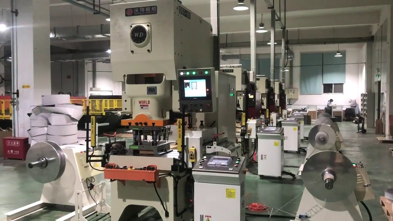 sheet metal stamping factory - YouTube