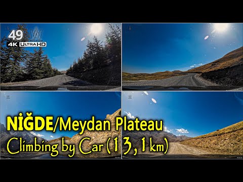 Niğde Meydan Yaylasına Manzaralı Sürüş | 4K Scenic Drive to Plateau